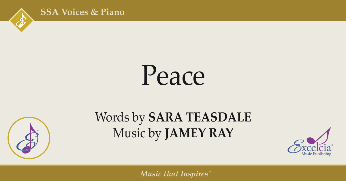 Peace – SSA – Excelcia Music Publishing