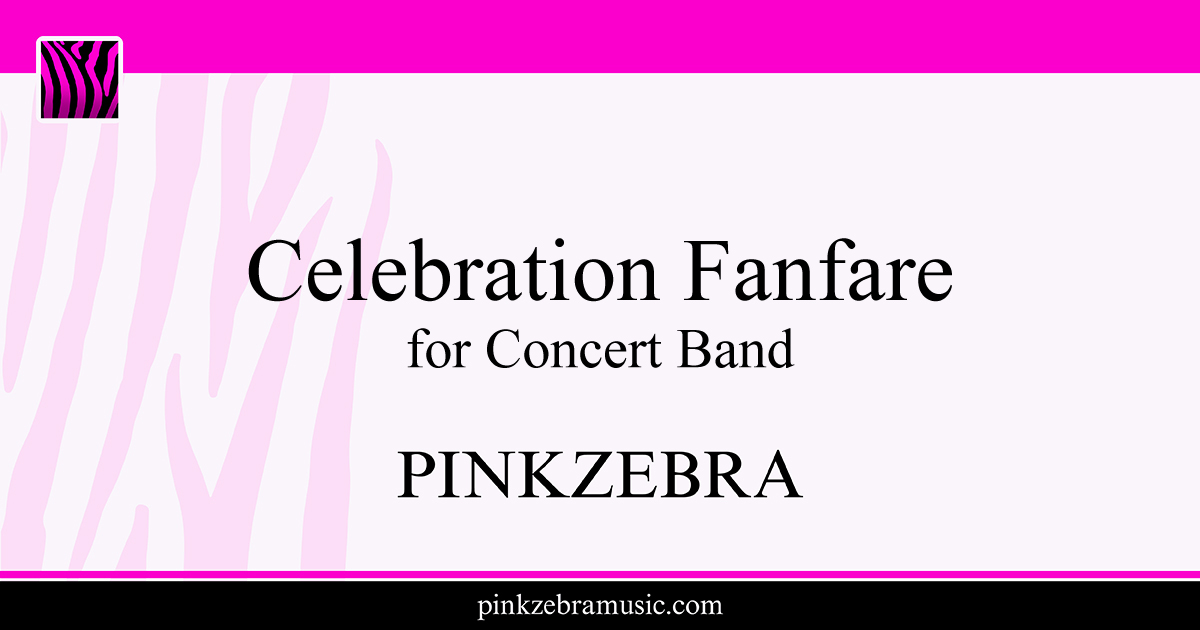 Celebration Fanfare – Full Score – Excelcia Music Publishing