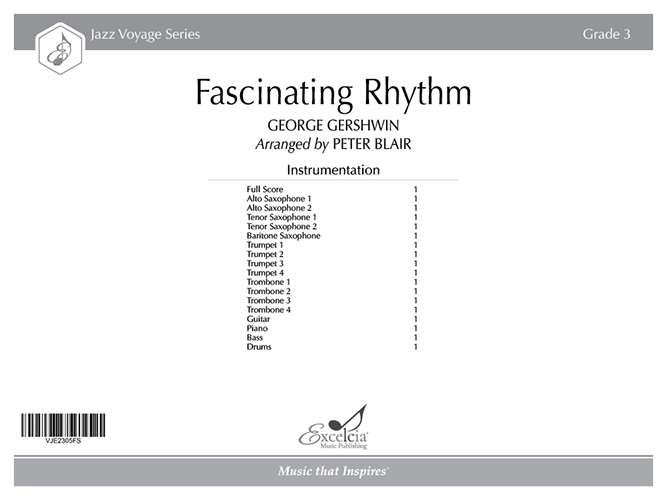 Fascinating Rhythm – Full Score – Excelcia Music Publishing